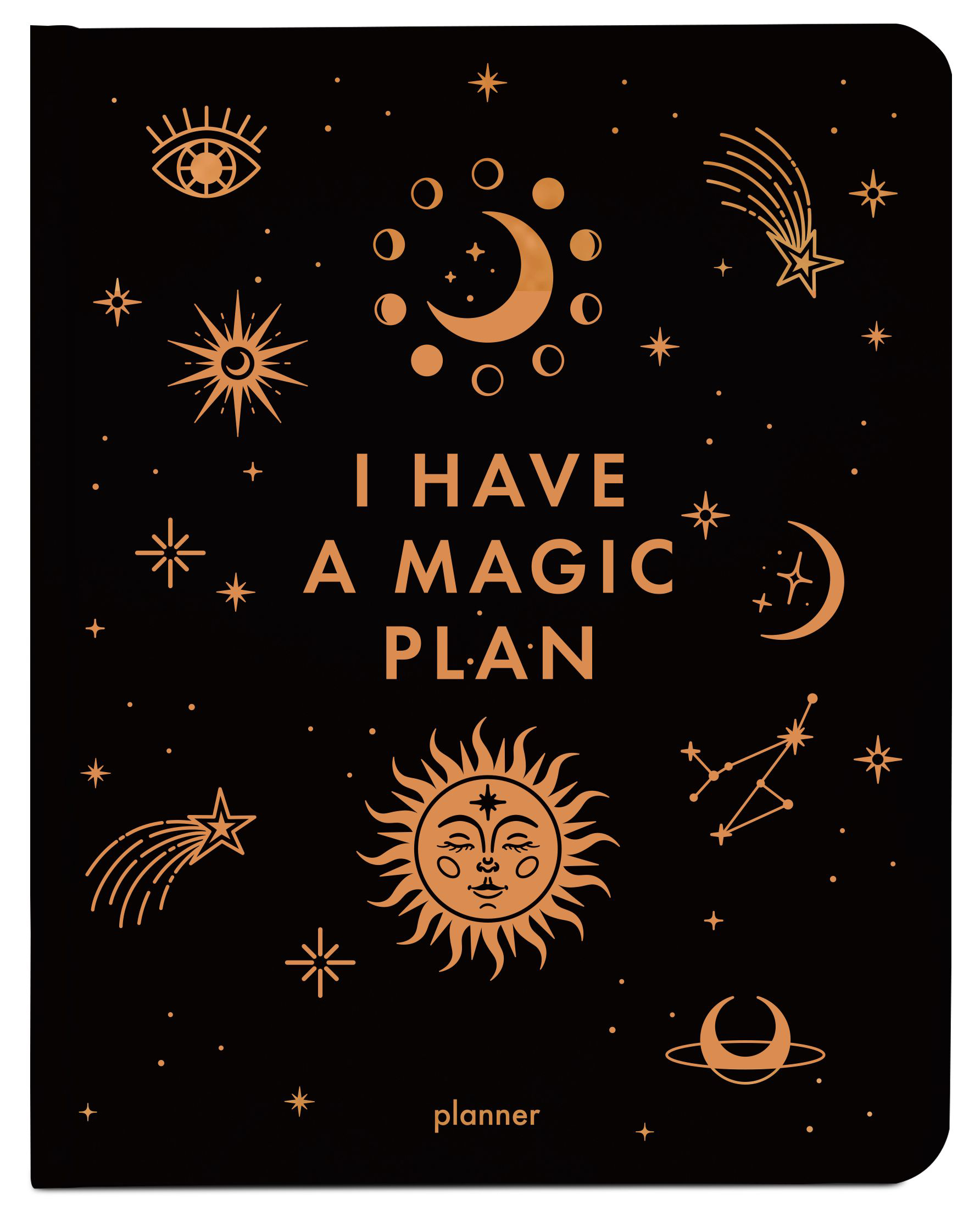 Планер ORNER «I HAVE A MAGIC PLAN» чорний, 144 ст. (orner-1962) – YAKABOO, купити за ціною 255 ...