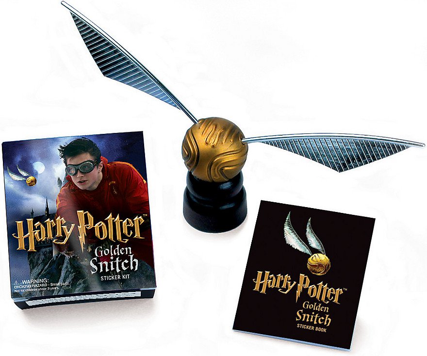 Книга «Harry Potter Golden Snitch Sticker Kit» – , купити за ціною 419 ...