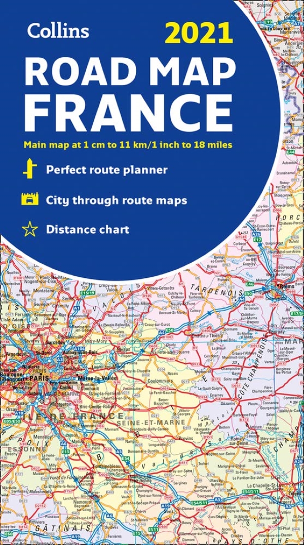 Книга «2021 Collins Map of France» – , купить по цене 262 на YAKABOO ...