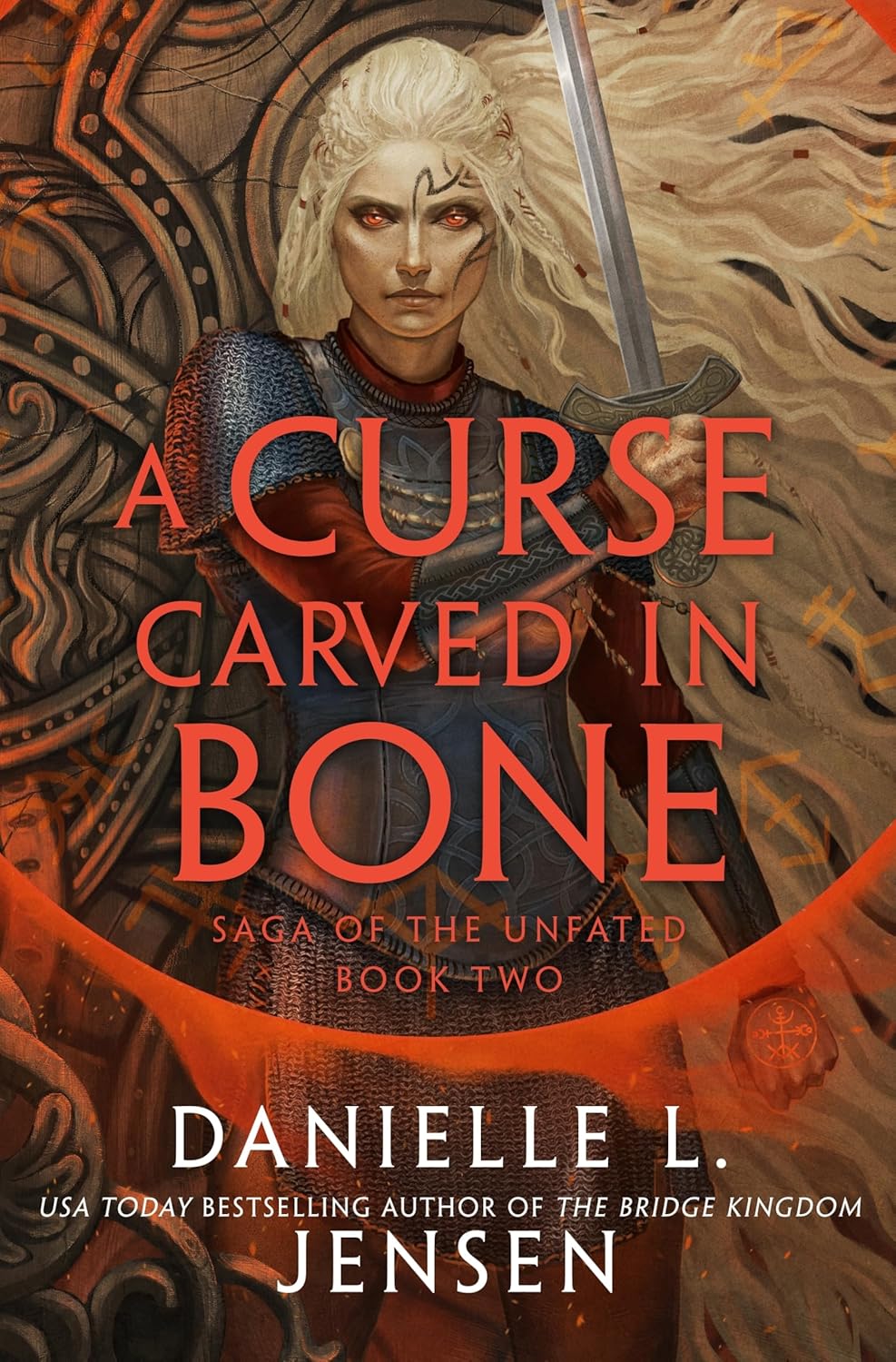 Книга «Saga of the Unfated. Book 2. A Curse Carved in Bone» – Даниэль Л ...