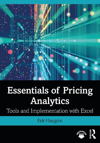 Книга «Essentials of Pricing Analytics: Tools and Implementation with ...