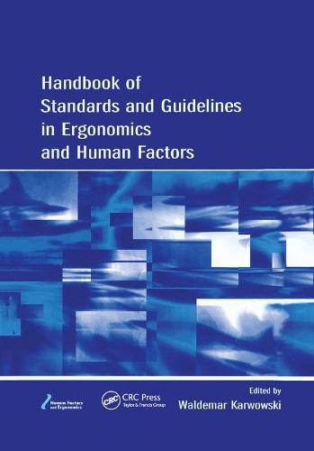 Книга Handbook Of Standards And Guidelines In Ergonomics And Human