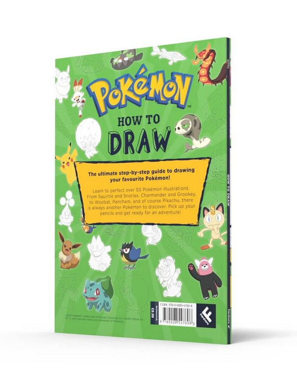 Книга «POKEMON. How to Draw» – , купити за ціною 756 на YAKABOO ...
