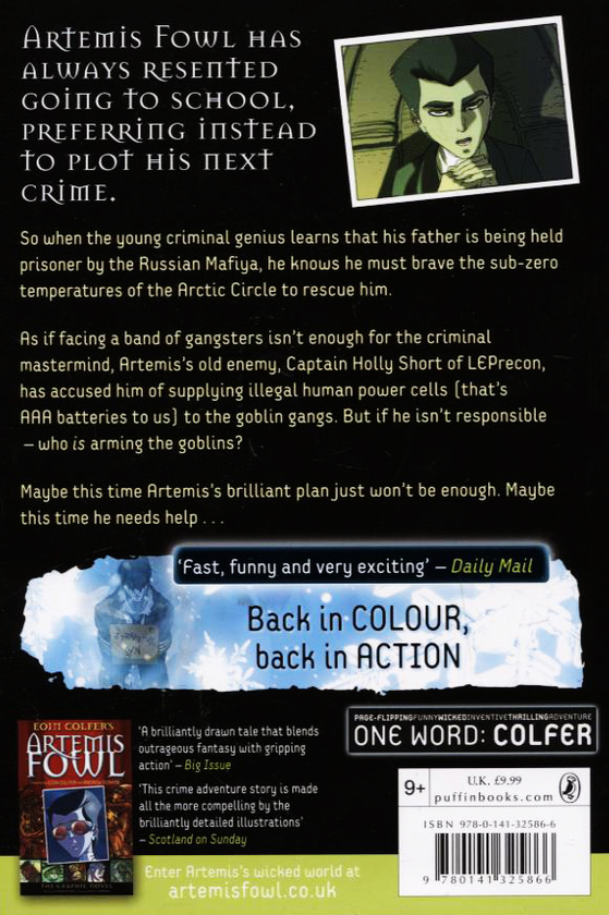 Книга «Artemis Fowl: The Arctic Incident Graphic Novel» – Йон Колфер ...