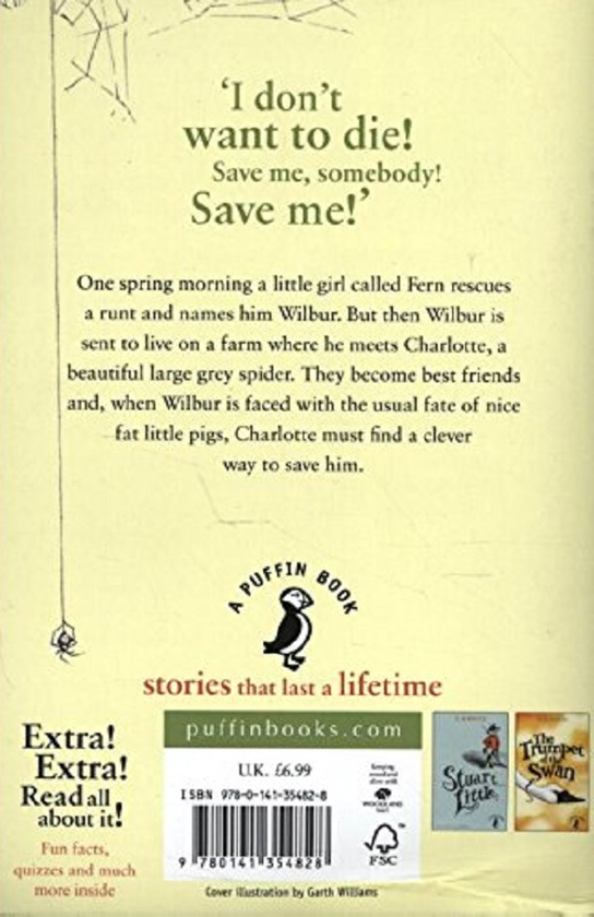 Книга «Charlottes Web» – Елвін Брукс Уайт, купити за ціною 518 на ...