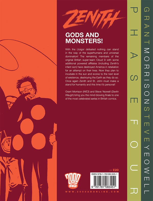 Книга «Zenith. Phase Four» – Грант Моррісон, купити за ціною 1269 на ...