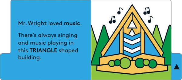 Книга «my First Shapes With Frank Lloyd Wright Фрэнк Ллойд Райт