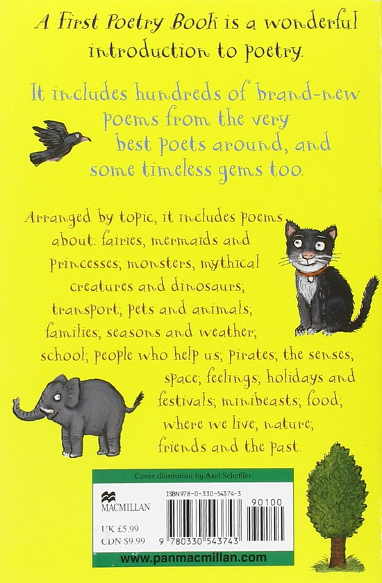 Книга «A First Poetry Book» – Габі Морган, купити за ціною 444 на ...