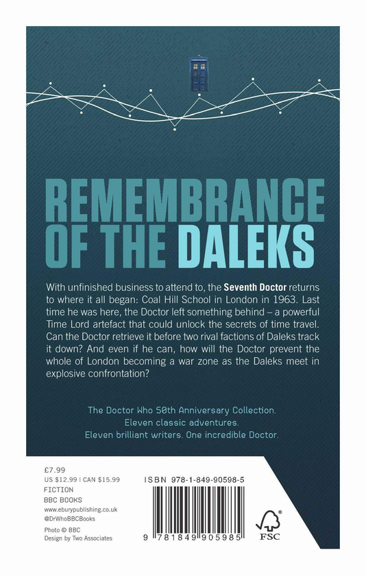 Книга «Doctor Who: Remembrance of the Daleks: 50th Anniversary Edition ...
