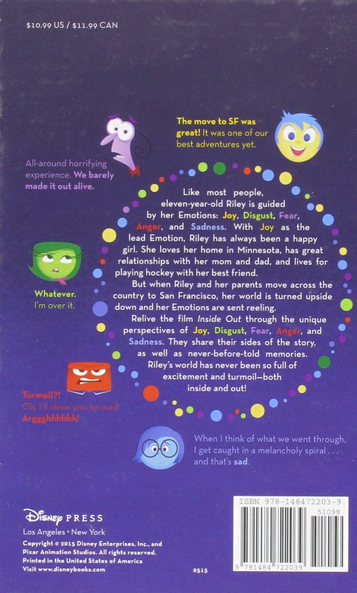 Книга «Inside Out Driven by Emotions» – Элиз Аллен, купить по цене 447 ...