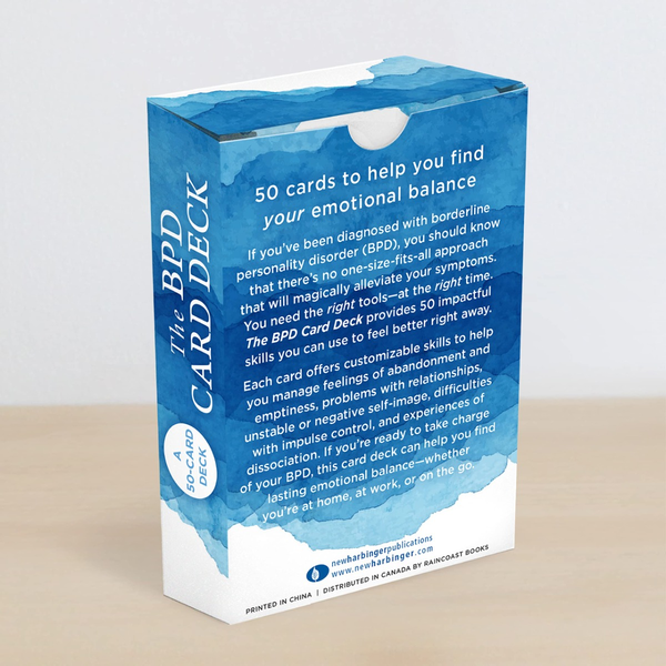 Книга «The BPD Card Deck. 52 Ways to Balance Emotions and Live Well ...