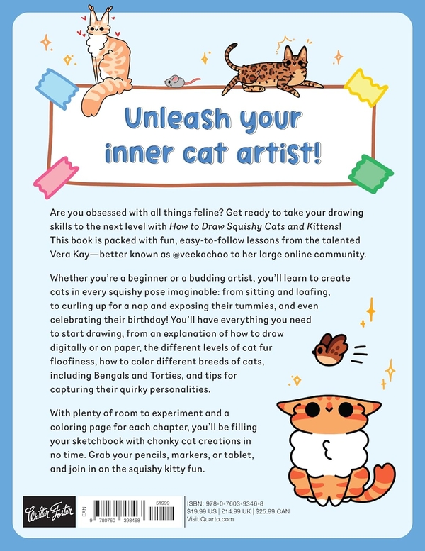 Книга «How to Draw Squishy Cats and Kittens: A Step-by-Step Guide to ...