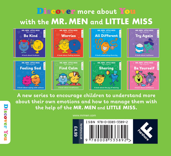 Книга «Mr. Men Little Miss: Find Calm» – Роджер Харгривз, купить по ...