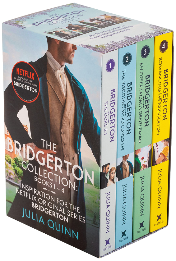 Книга «The Bridgerton Collection. Books 1-4» – Джулія Квін, купити за ціною 2282 на YAKABOO: 978 ...