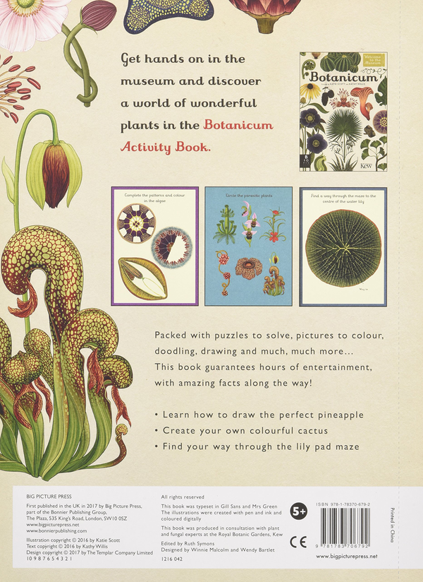 Книга «Botanicum Activity Book (Welcome To The Museum)» – Кетрін Вілліс ...