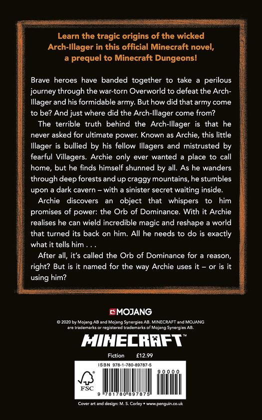 Книга «Minecraft Dungeons. Rise of the Arch-Illager» – Метт Форбек ...