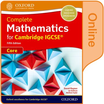 Книга «Complete Mathematics for Cambridge IGCSE Online Student Book ...