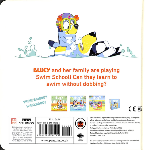 Книга «Bluey. Swim School» – , купити за ціною 529 на YAKABOO ...