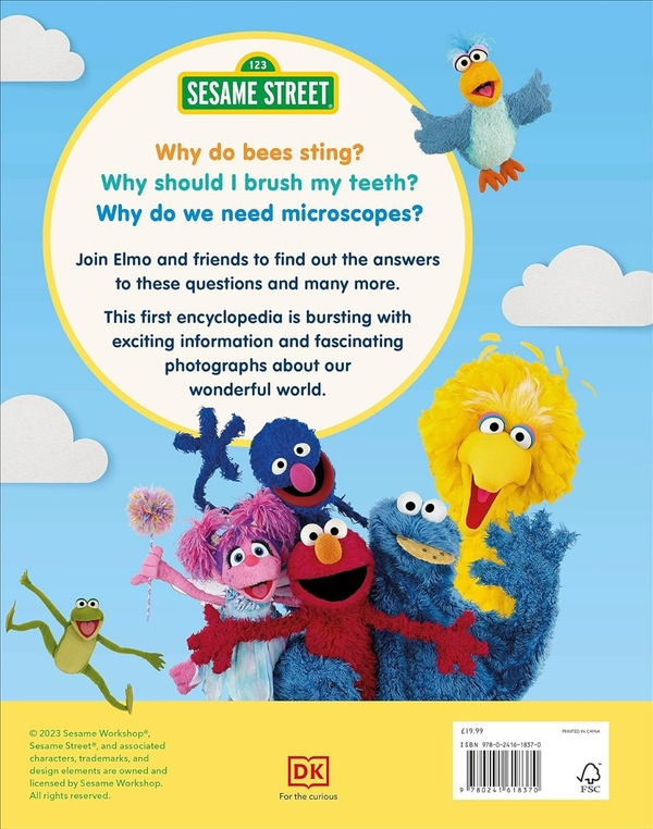 Книга «Sesame Street Elmo Asks Why?: A First Encyclopedia for Growing ...