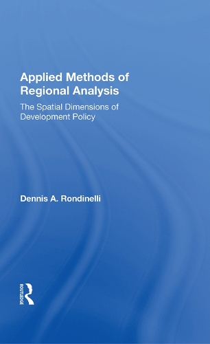 Книга «Applied Methods Of Regional Analysis: The Spatial Dimensions Of Development Policy ...