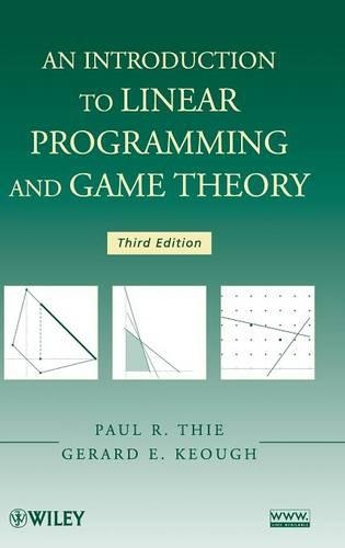 Книга «An Introduction to Linear Programming and Game Theory» – Жерар Э. Кео, купить по цене ...