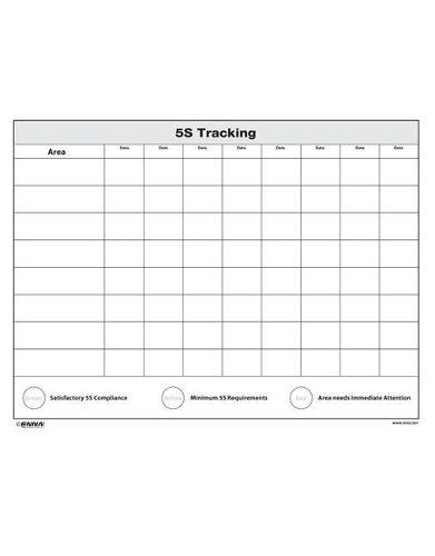 Книга «5S Tracking Sheet» – , купить по цене 381 на YAKABOO: 9781138078635
