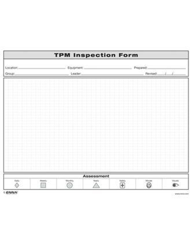 Книга «TPM Inspection Form» – , купить по цене 381 на YAKABOO ...