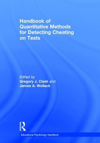 Книга «Handbook of Quantitative Methods for Detecting Cheating on Tests ...