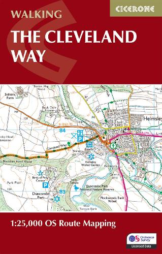 Книга «The Cleveland Way Map Booklet: 1:25,000 OS Route Mapping ...