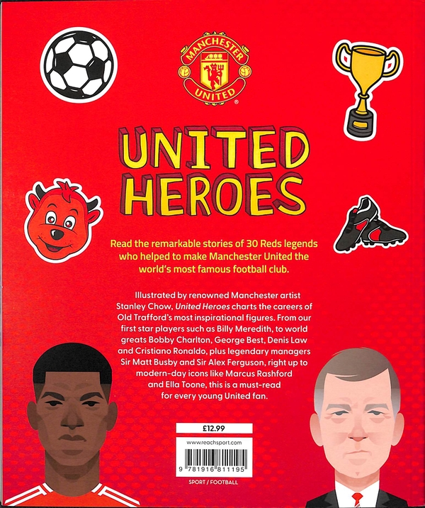 Книга «Manchester United Heroes» – , купити за ціною 983 на YAKABOO ...