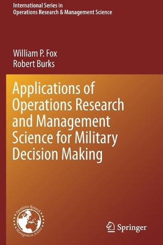 Книга «Applications of Operations Research and Management Science for Military Decision Making ...