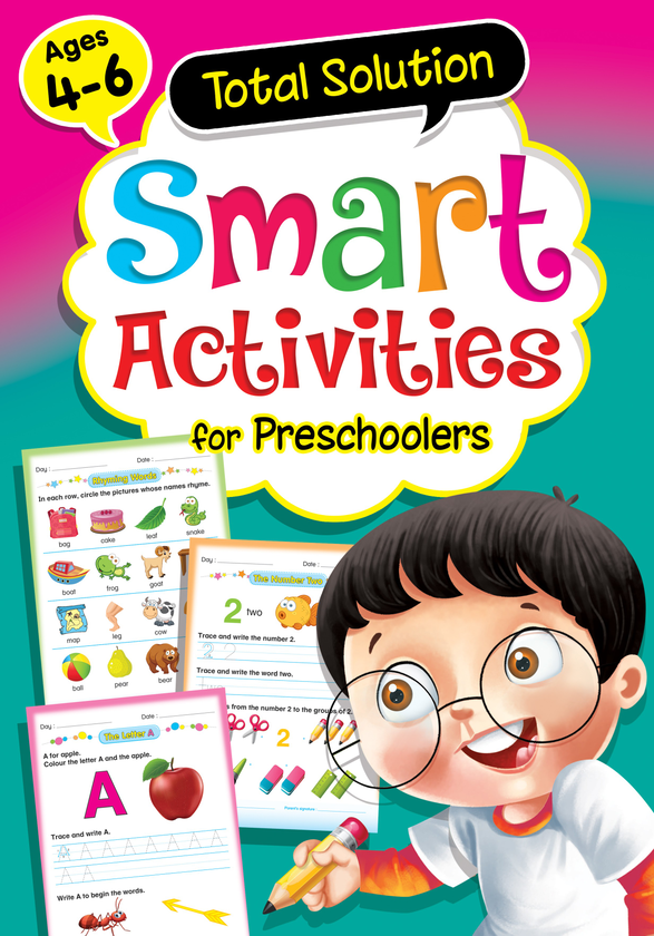 Книга «Total Solution Smart Activities For Preschoolers 4-6 Age ...
