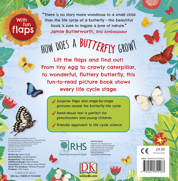 Книга «How Does a Butterfly Grow?» – , купити за ціною 420 на YAKABOO ...