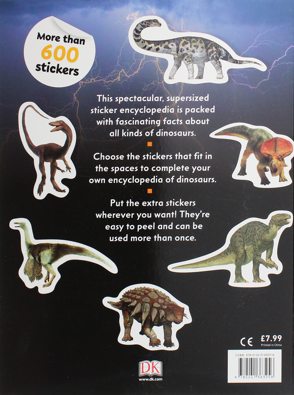 Книга «Sticker Encyclopedia Dinosaurs» – , купить по цене 457 на ...