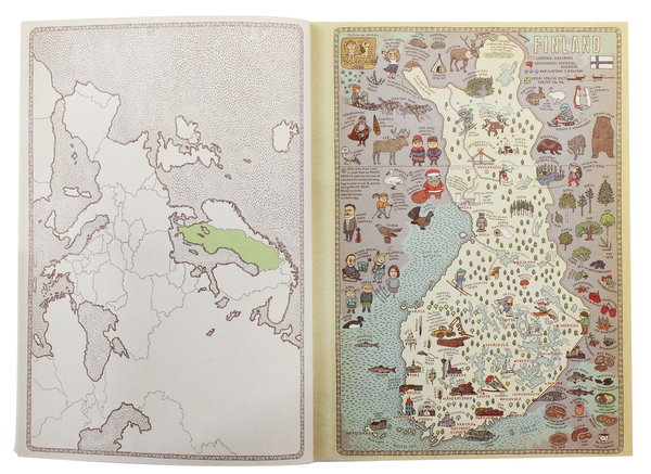 Книга «Maps Poster Book» – Александра Мизелиньская, купить по цене 742 ...