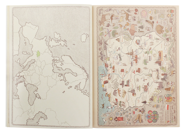 Книга «Maps Poster Book» – Александра Мизелиньская, купить по цене 742 ...