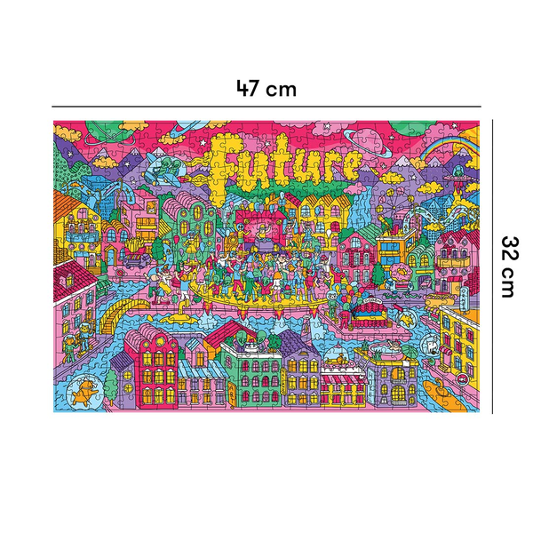 Пазли Orner Місто майбутнього (orner-1478)