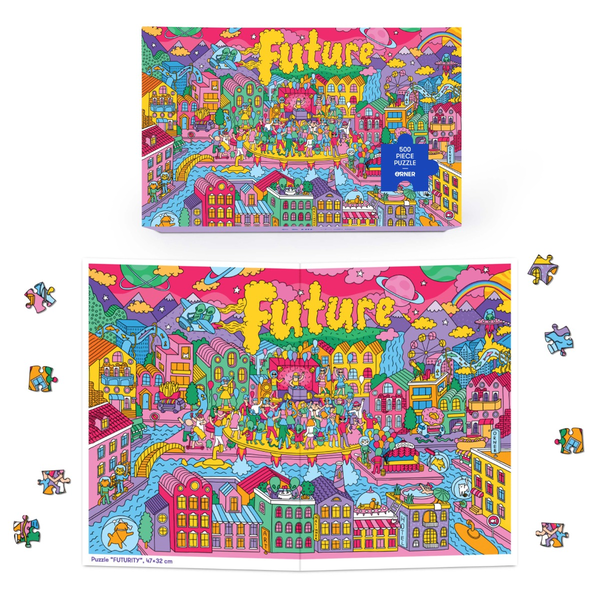 Пазли Orner Місто майбутнього (orner-1478)