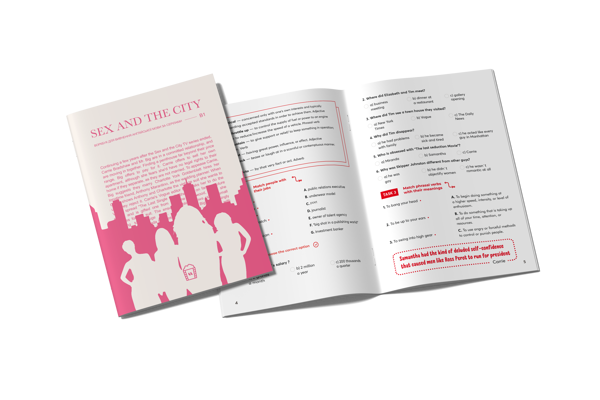Книга «sex And The City B1 Журнал для вивчення англійської мови за серіалами купити за