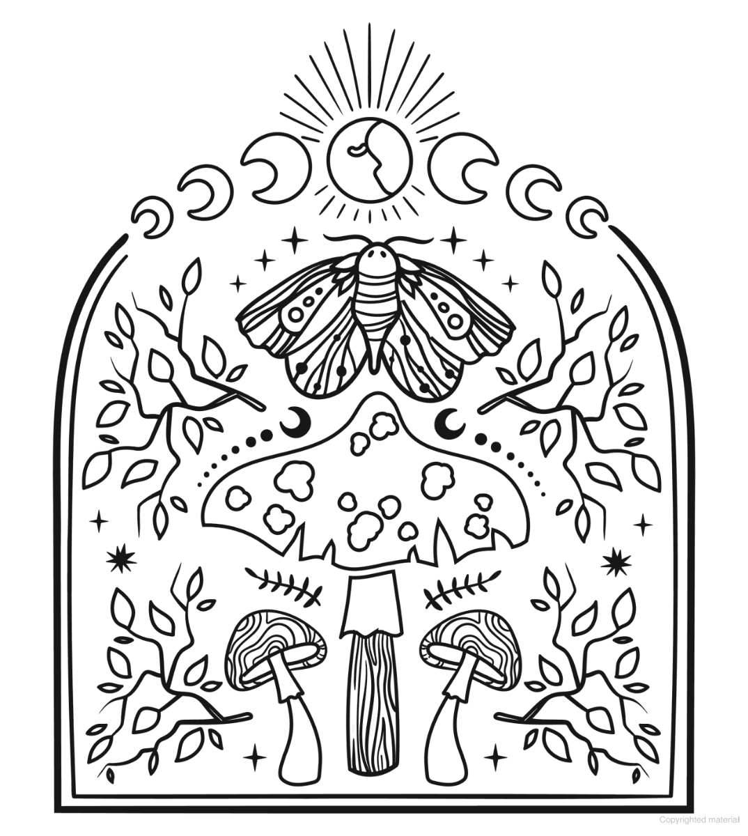 Книга «Forestcore Coloring Book. Embrace the Earthy, the Rustic, and ...