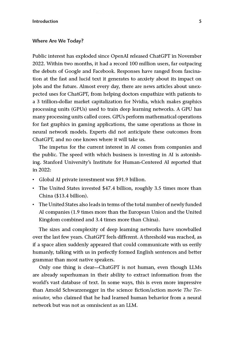 Книга «ChatGPT and the Future of AI: The Deep Language Revolution» – Терренс Дж. Сейновски ...