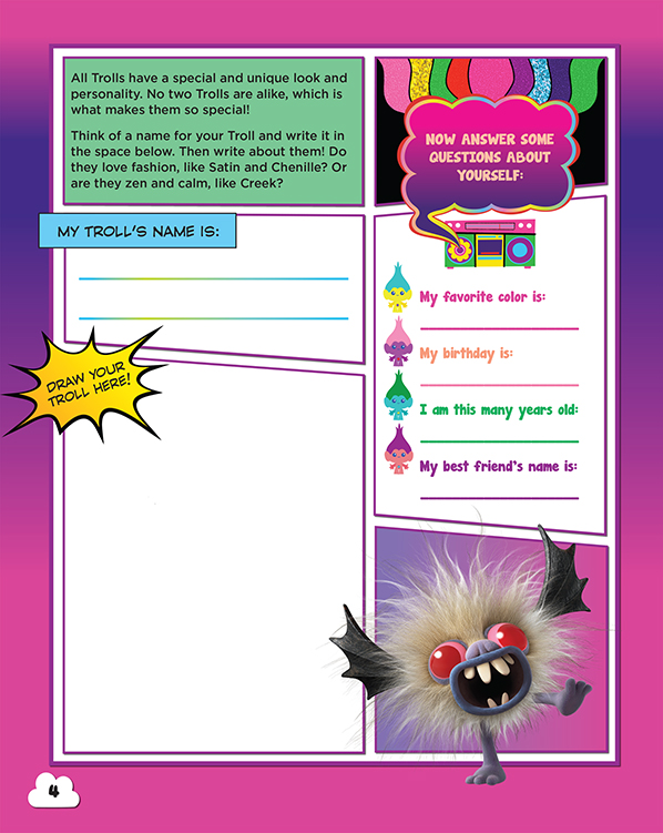 Книга «Trolls. Comictivity. Rainbow Activity!» – Андреа Тауэрс, купить ...