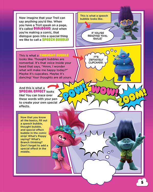 Книга «Trolls. Comictivity. Rainbow Activity!» – Андреа Тауэрс, купить ...